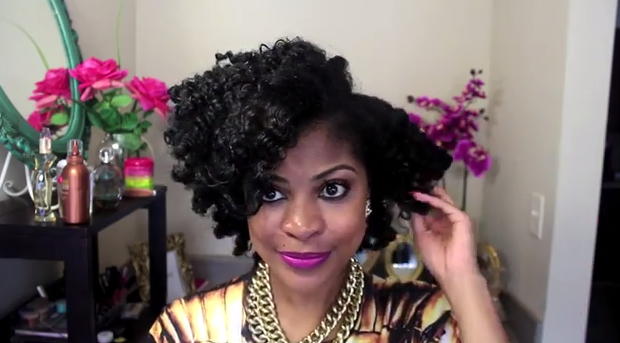 Beauty Tutorial: Natural Hair Braid Out