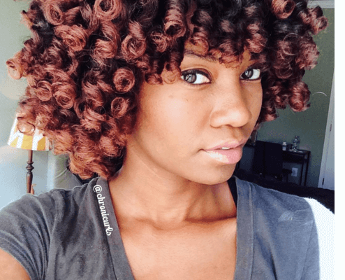 Glamorous Perm Rod Set Curls