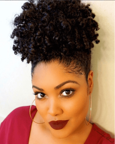 Simply Beautiful High Puff Tutorial