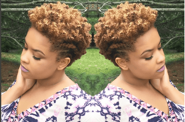 Stretched Wash & Go on a Tapered Cut