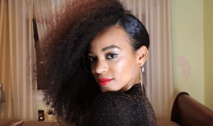 Stylish Side Swept Updo