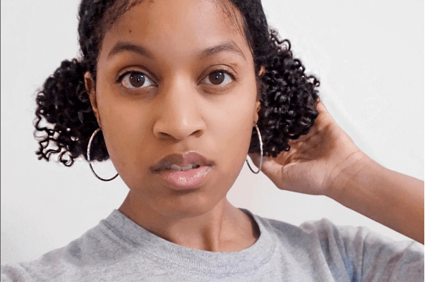 2 Puff Curly Buns Tutorial