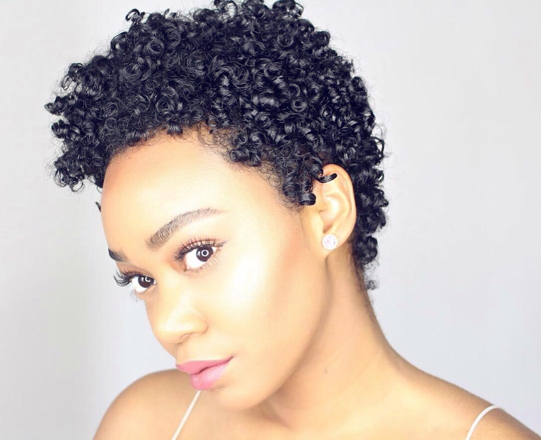 Easy TWA Wash N Go
