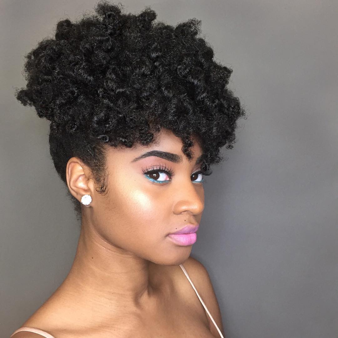 Create These Easy Natural Hair Styles