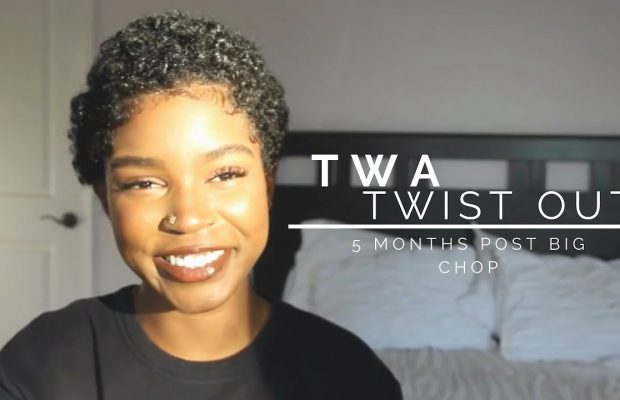 CUTE TWA TWIST OUT | SHORT NATURAL HAIR