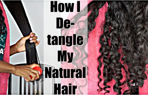 How to Detangle Your Tangled and Knotted Natural Hair