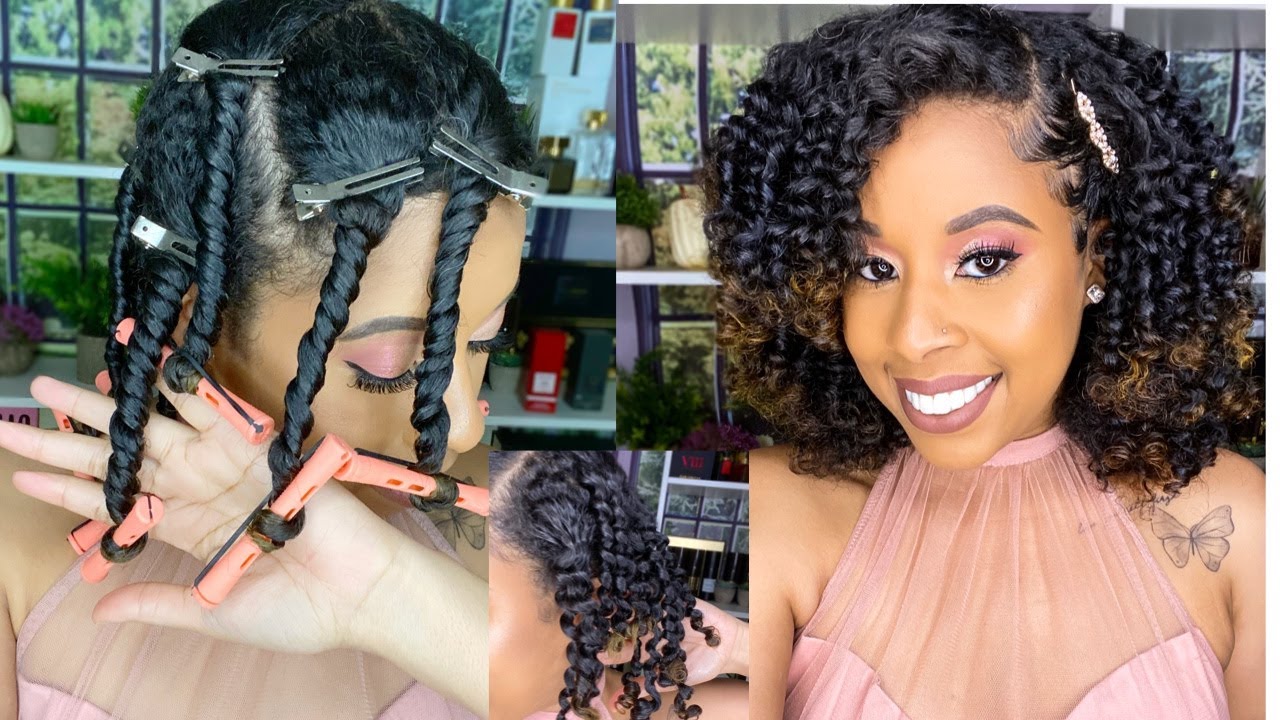 Three Strand Twist On Fine Natural Hair | Type 3 Hair