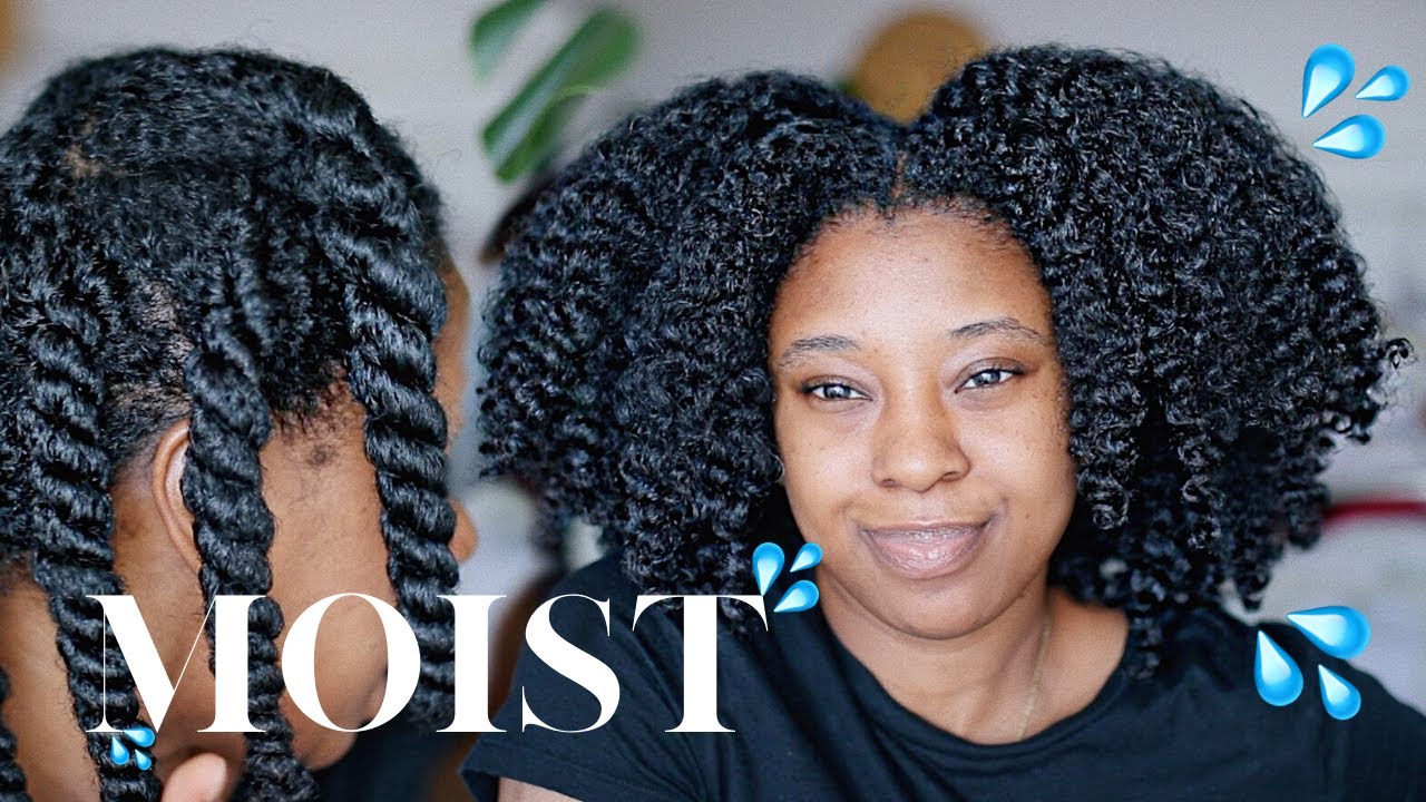 Moisturize DRY Natural Hair In 4 Easy Steps