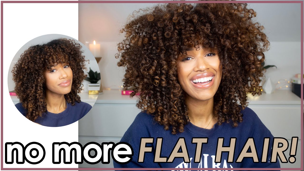 Want MORE VOLUME for your Natural Hair?! See how BIG her hair can get!