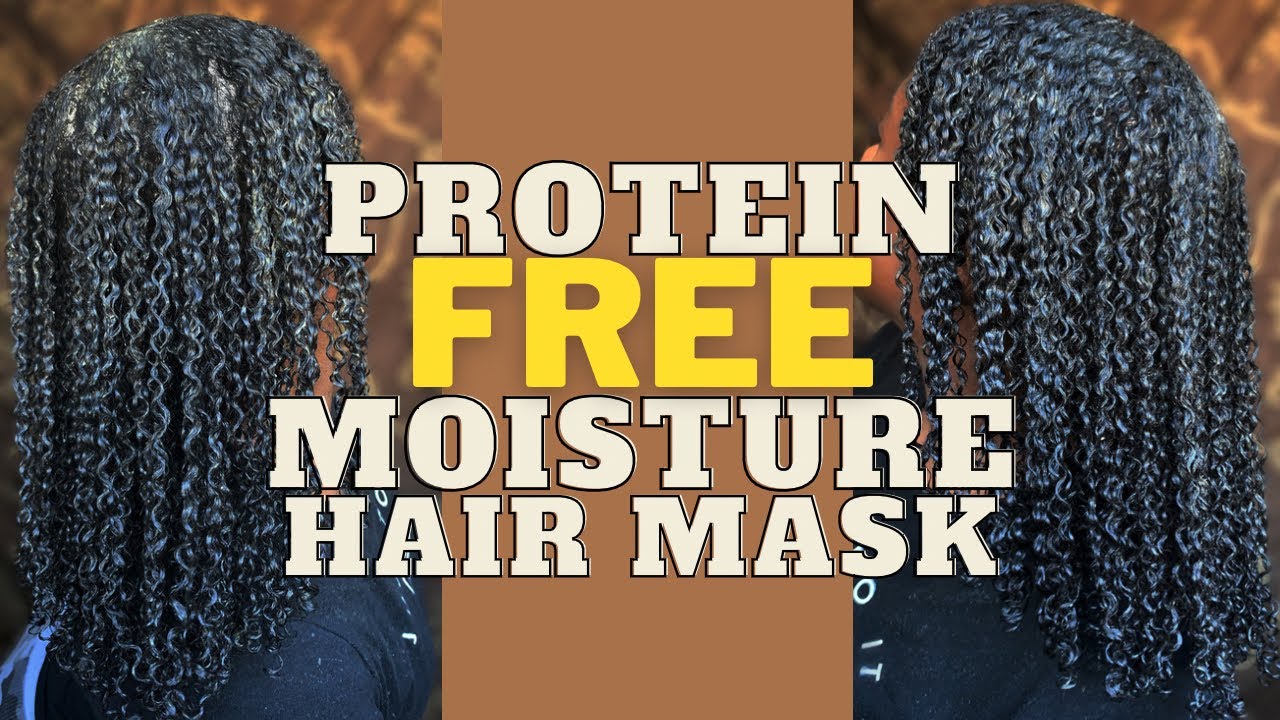 Protein Free MOISTURE REPAIR Hair Mask | For LOW & HIGH Porosity Hair