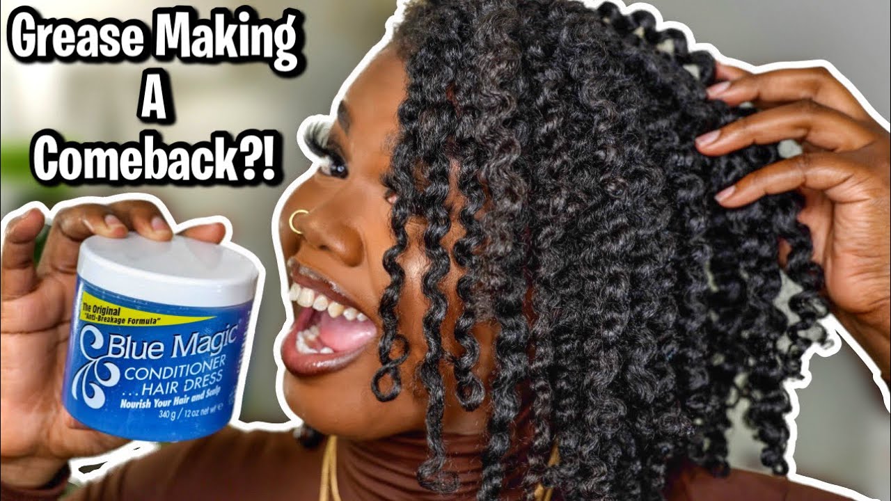 Using Hair Grease On Natural Hair! Twist out Tutorial Type 4 Hair