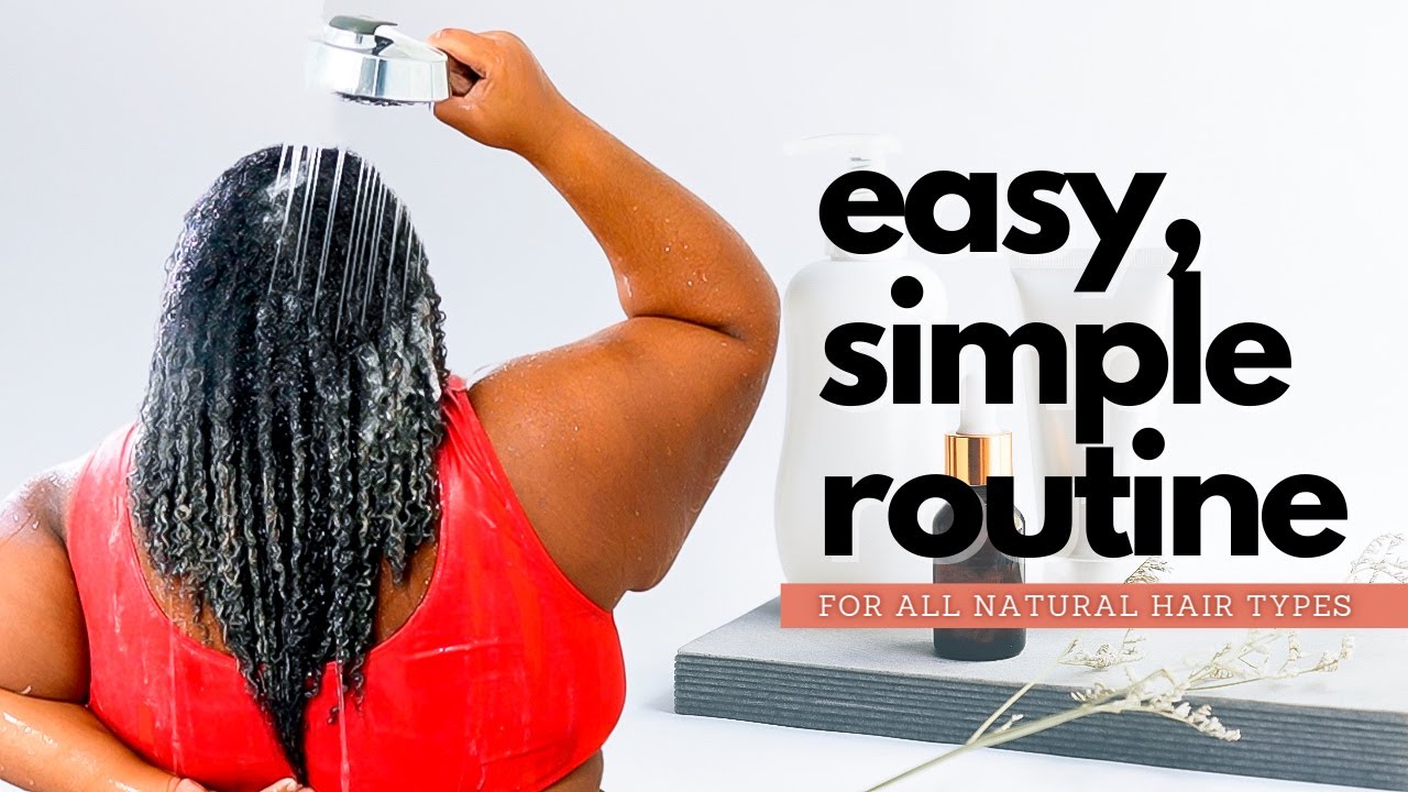 ONLY THREE STEPS FOR BEGINNERS!! | How to Create A Natural Hair Routine ...